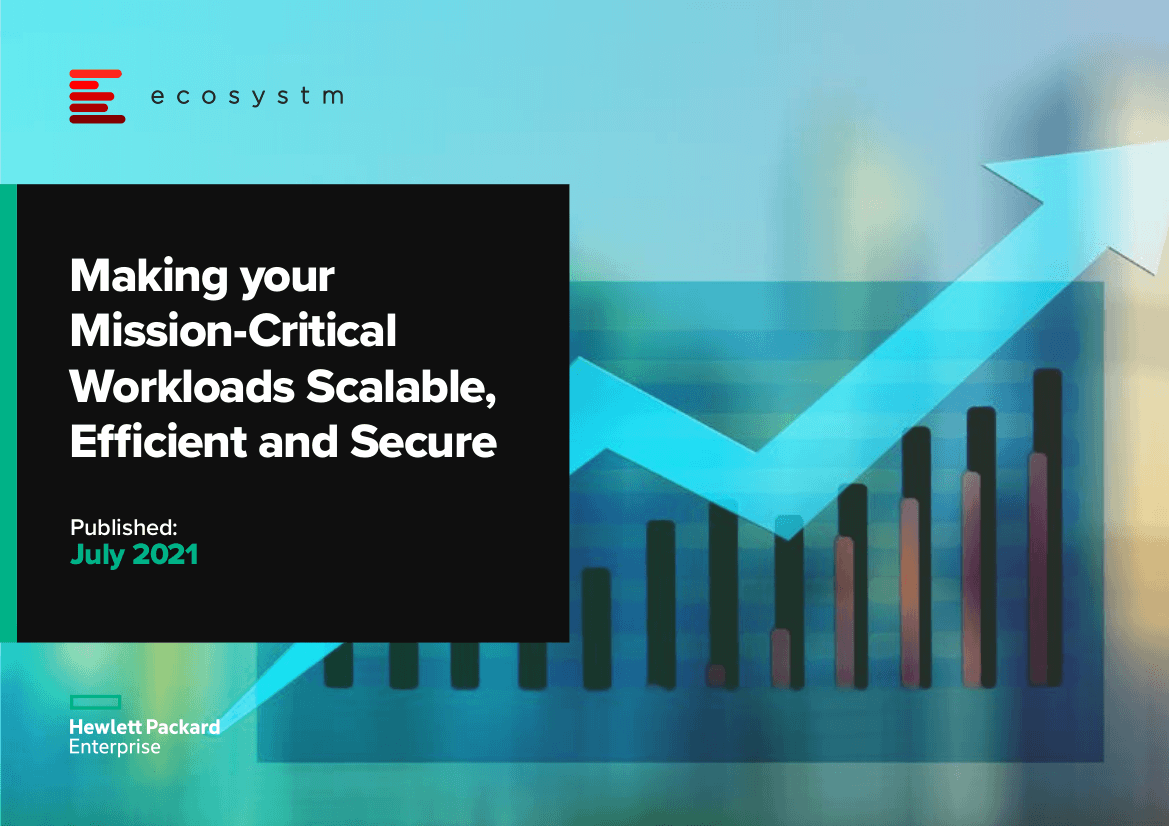 Modernising mission-critical workloads - HPE Superdome Flex